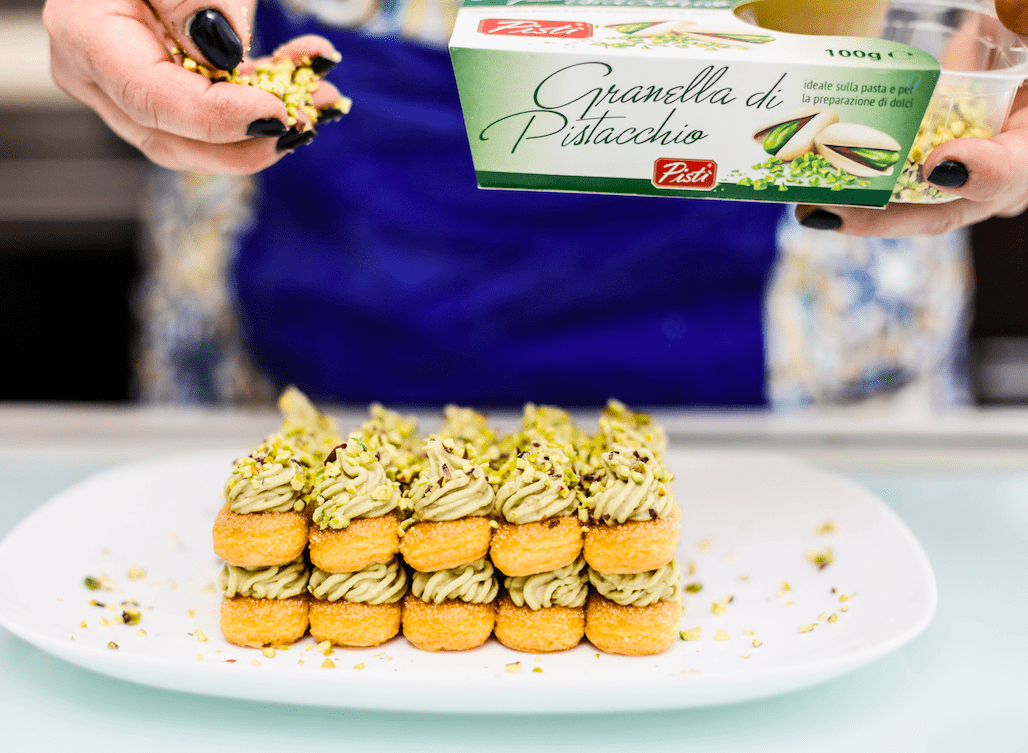 Tiramisù con crema al Pistacchio Pistì - Pistì